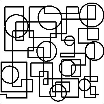 Boxed Circles E2E-L04344* : It's A Quilt Thing! - Designs by Laurie ...