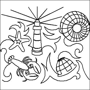 Cape Cabo Kap Sketch Coloring Page