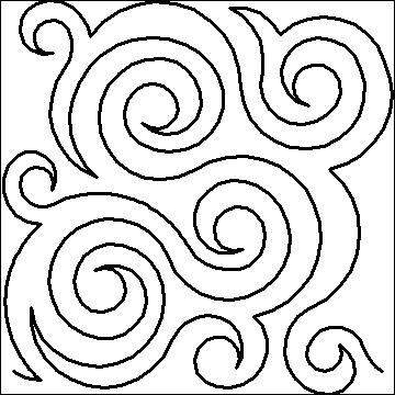 Whirlpools-L00264* : It's A Quilt Thing! - Designs by Laurie Thomas for ...